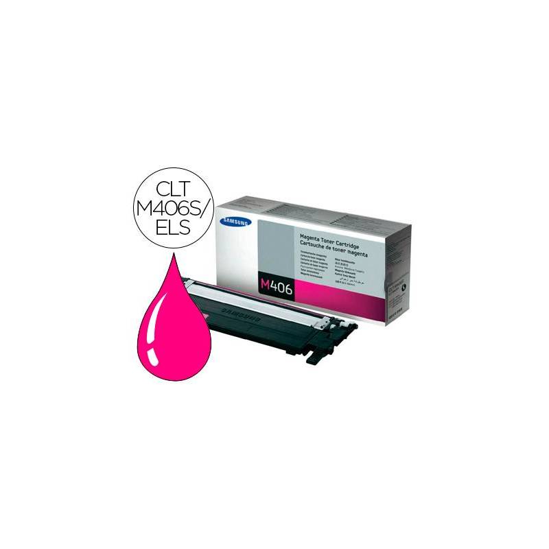 Toner Samsung CLT-M406S/ELS Color Magenta Impresora CLP-365 (58573)